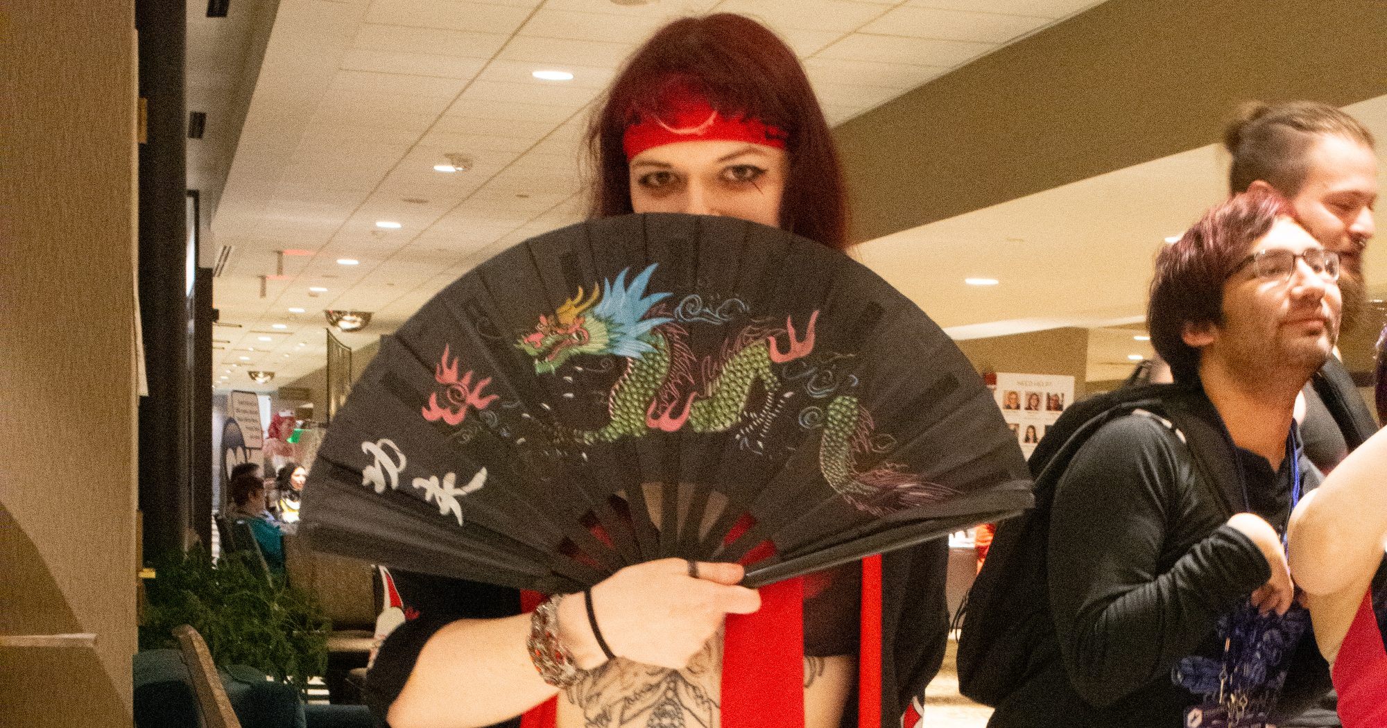 Cosplayers and Con goers at Penguicon 2019 – All about William